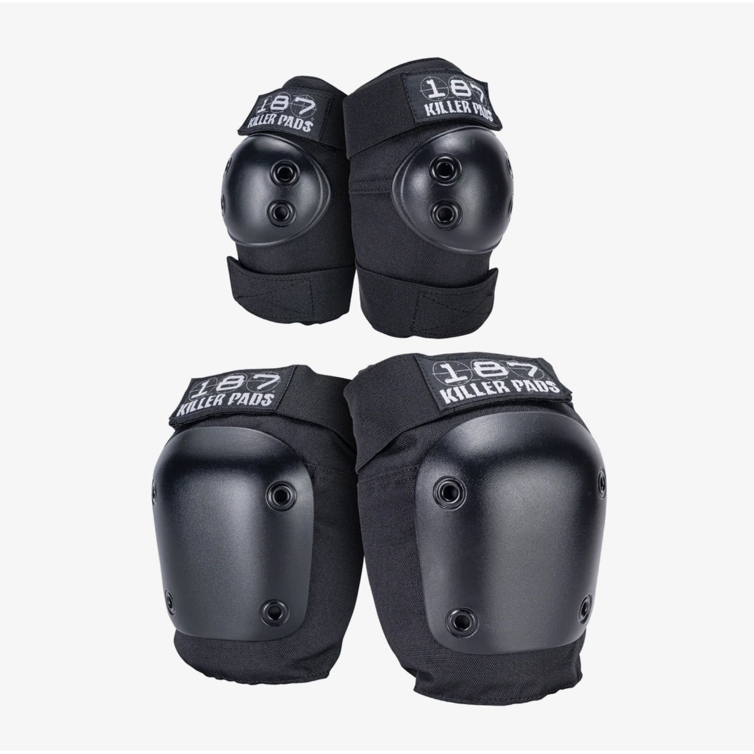 187 Killer Pads | Knee & Elbow Pad Combo Pack - Black – 187 Killer Pads ...